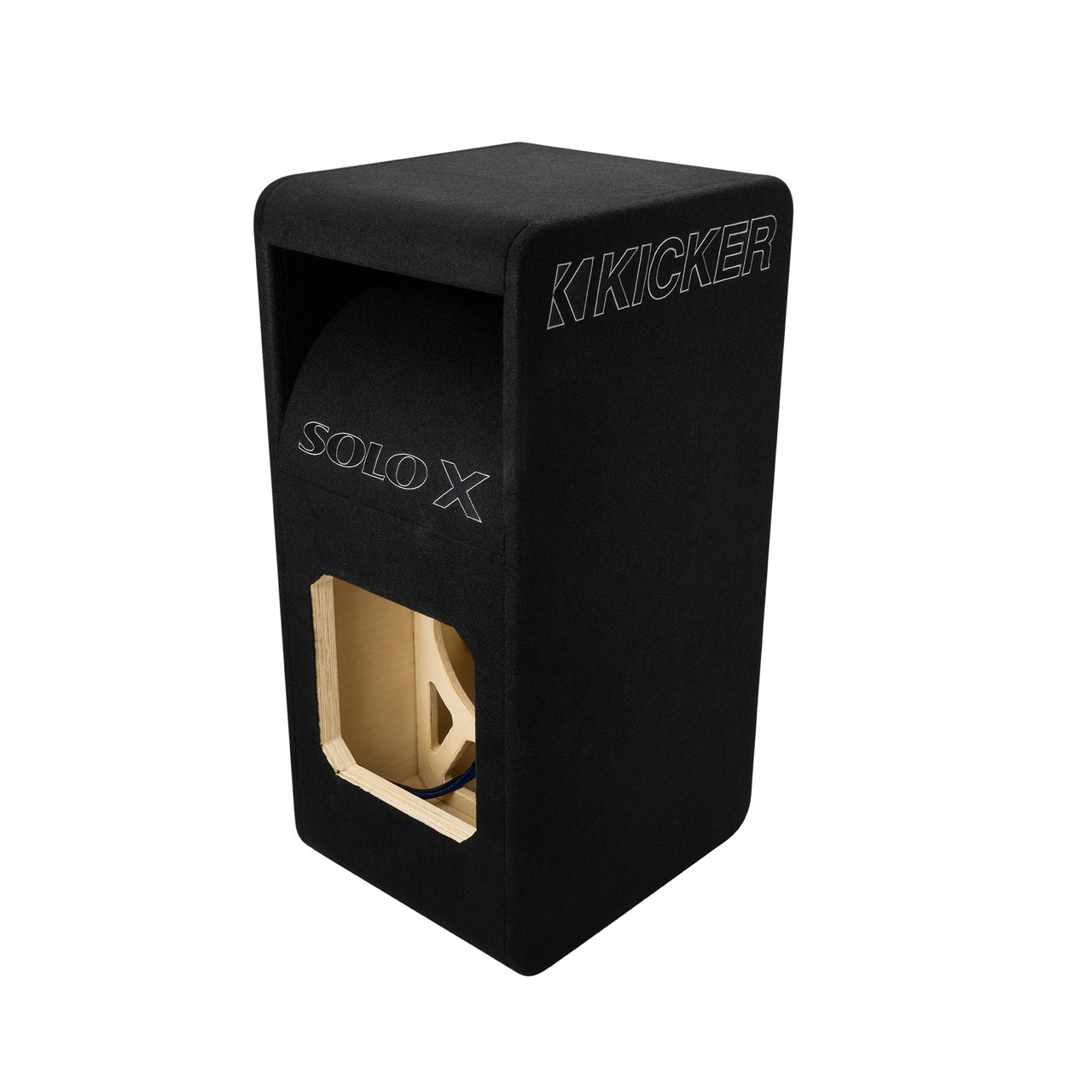 Kicker 49VUL7X12 SOLOX 12" Single Unloaded Enclosure - Creative Audio