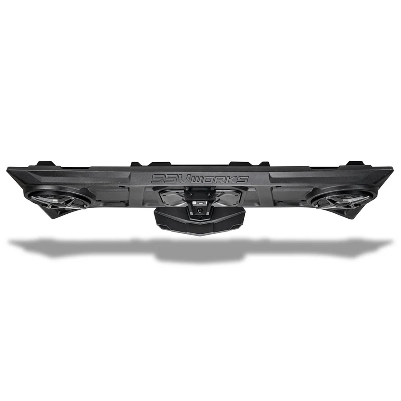 SSV Works 2-Speaker Overhead Soundbar w/MRB3S and Built-In Dome Light ...