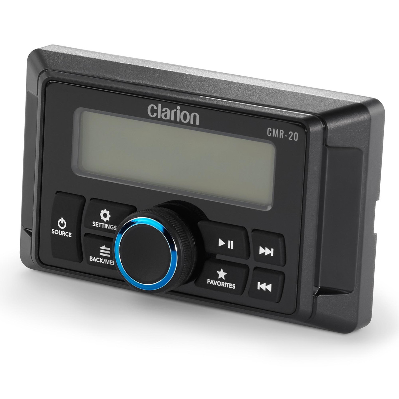 Clarion CMR-20 Wired Marine Remote with 2.4" LCD Display, IP67 ...