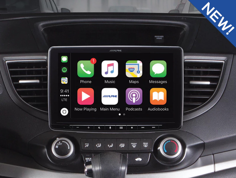 Alpine iLX-F309 Halo9 9" In-Dash System brings oversized screens to the ...