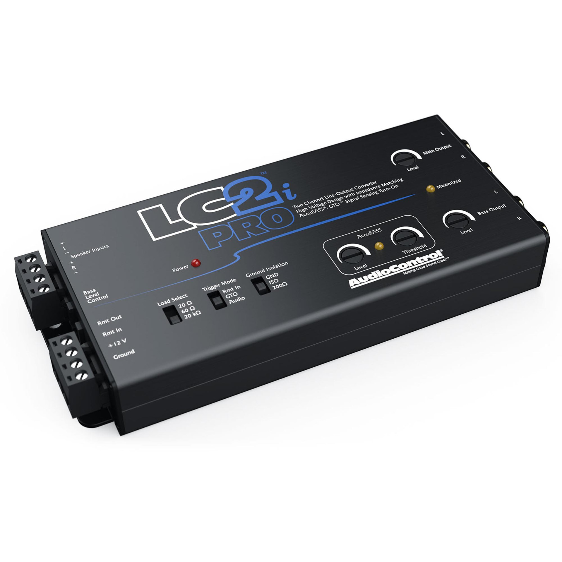 AudioControl LC2i-PRO 2 Channel Line Out Converter With Accubass And ...
