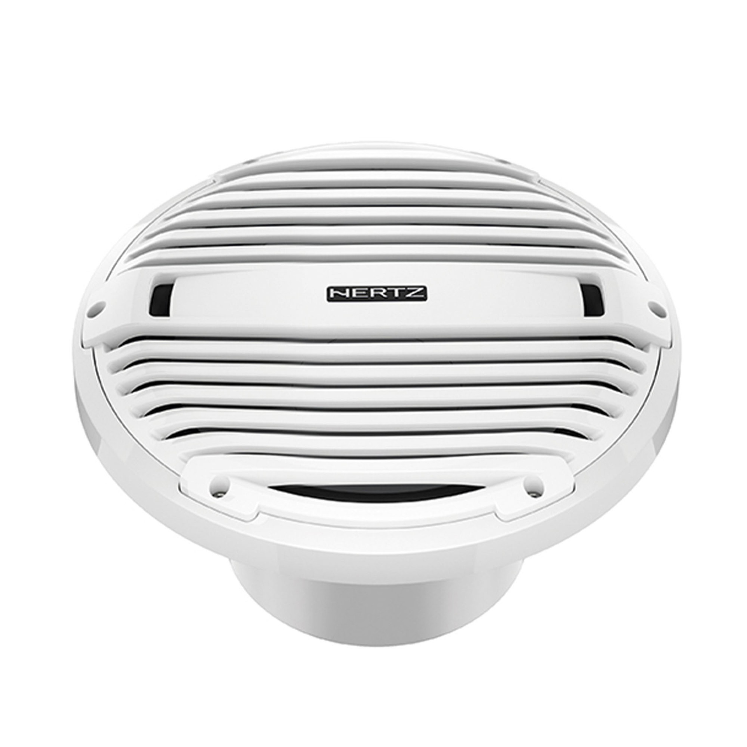 Hertz HMS 12 B2-LD-W - 12" 2-Ohm Marine Subwoofer with RGB LEDs, White Grille - Creative Audio