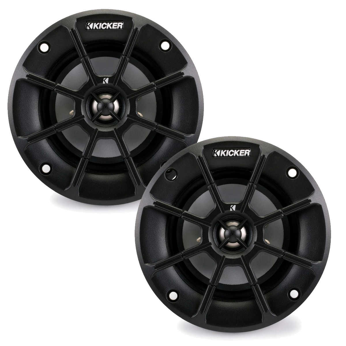 Kicker 10PS5250 5.25 Inch 2-Way PowerSports Series Coaxial Speakers ...