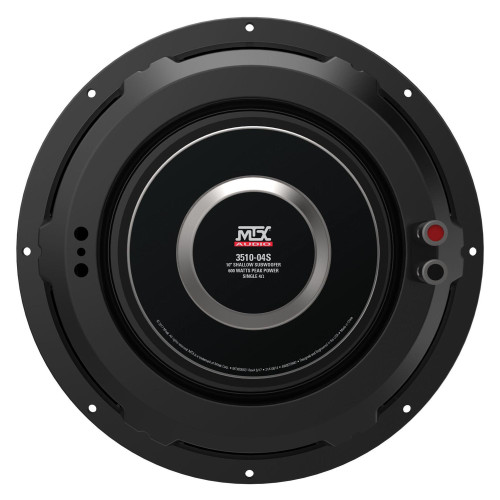 MTX Audio JH7005 Jackhammer 5 Ch. Amp, (2) 35-Series Shallow 10 ...