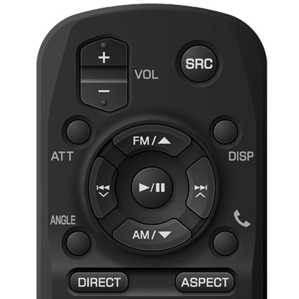 JVC RM-RK258 Wireless Remote Control for Multimedia Receivers ...