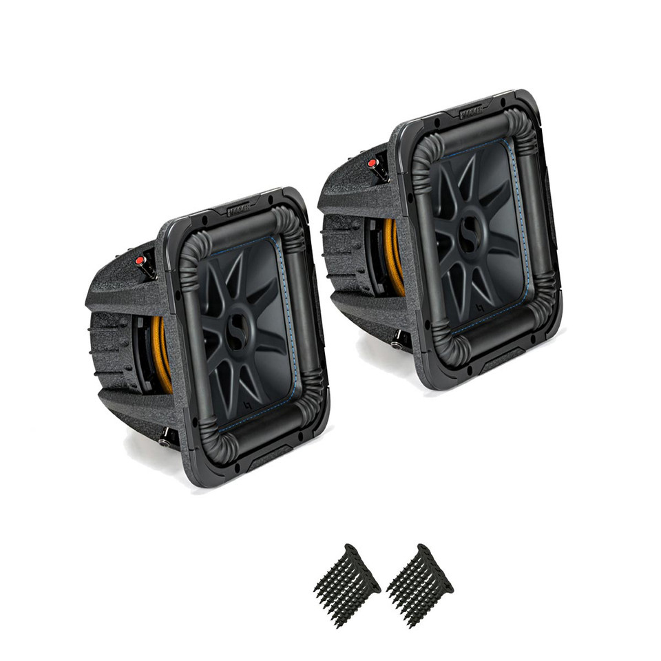 Kicker KM65 6.5-Inch (165mm) Marine Coaxial Speakers with 3/4-Inch ...