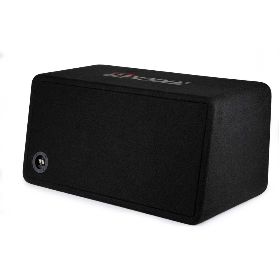 Kicker Comp R 12 Inch Dual Subwoofer in Vented Enclosure Package with ...