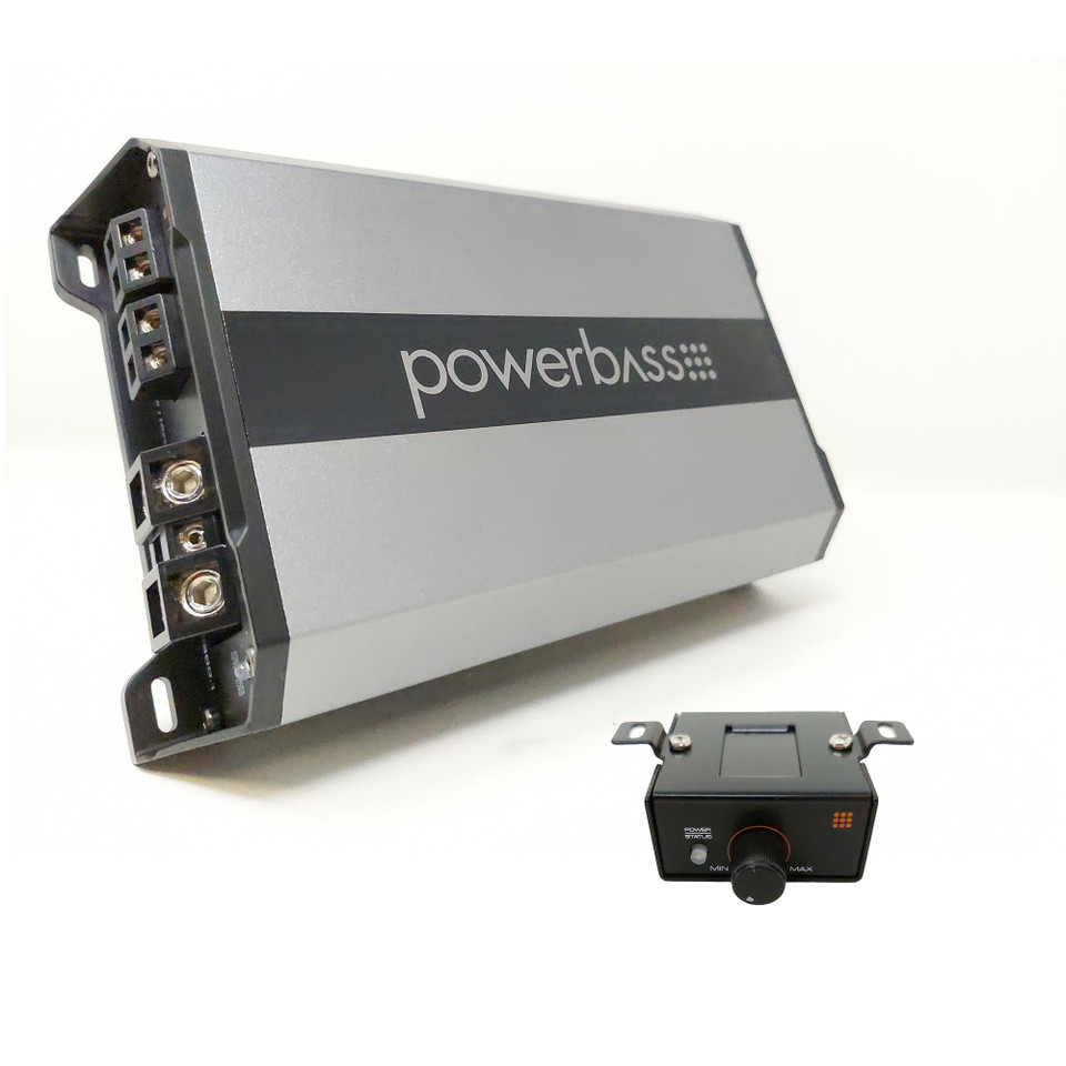 PowerBass PBM-500.1 - 500Watt x 1 (2 ohm) Mono Mini Amplifier ...