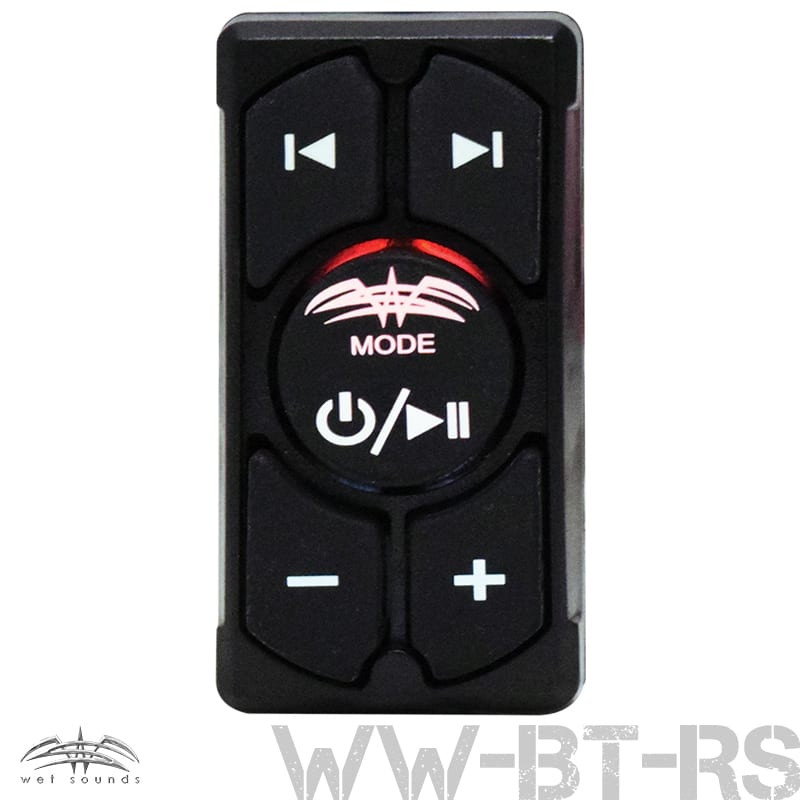 Wet Sounds WW-BT RS Bluetooth w/ Volume Control - Rocker Panel Mount ...