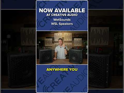 The Wet Sounds WSL Portable Party Speaker is NOW AVAILABLE! | New at ...