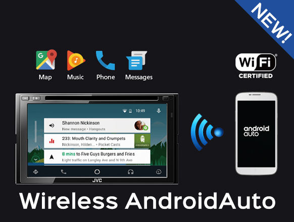 Wireless Android Auto Is On The Way From JVC! - Creative Audio