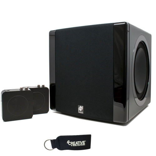 Niles SW8 Wireless Powered 1200 Watt Home Subwoofer, High-Fidelity ...