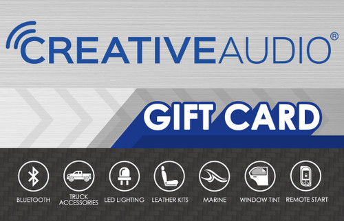 Creative Audio Gift Card for Retail Locations - Creative Audio