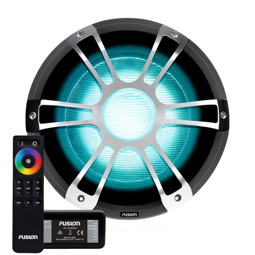 Fusion SG-SL122SPC Signature Series 12" Subwoofer Chrome Sports Grille ...