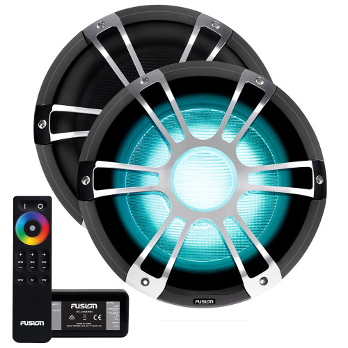 Fusion 2- SG-SL122SPC Signature Series 12" Subwoofer Chrome Sports ...