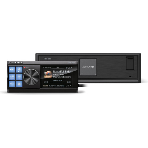 Alpine HDS-990 Status Series High-Resolution Digital Media Audio Source ...