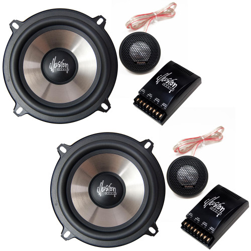 Illusion Audio E5 5.25" Electra Series 2-way Component Speaker Kit ...