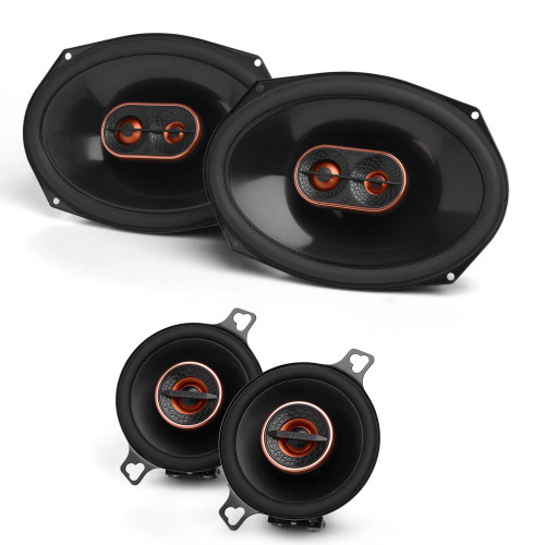Infinity Reference Series 1 Pair REF307F 3.5" Coax with 1 Pair REF697MF ...