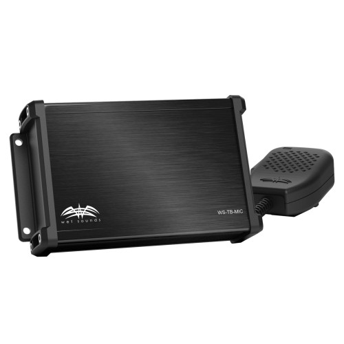 Wet Sounds WS-TB-MIC Talkback Microphone With Adjustable Mic Gain ...