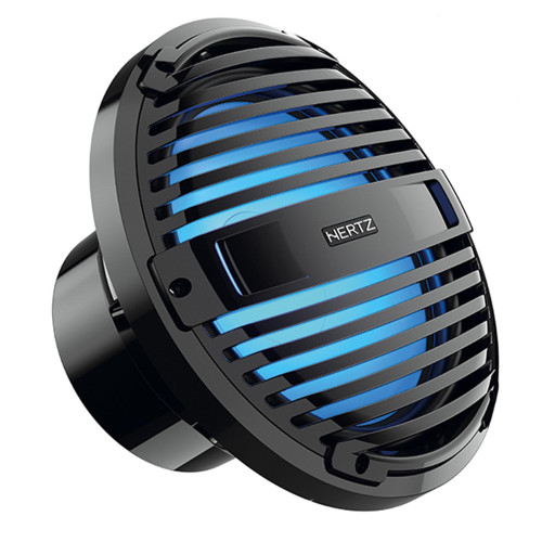 Hertz HMS 10 B2-LD-C - 10" 2-Ohm Marine Subwoofer with RGB LEDs, Black ...