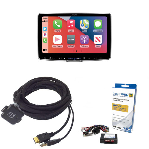 Alpine Halo11 iLX-F511, KCU-315UH USB / HDMI Extension Cable with SWI ...