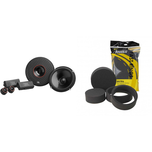 JBL CLUB-64C Club Series 6.5" Component Speakers, Pair with RKFR6 Fast ...