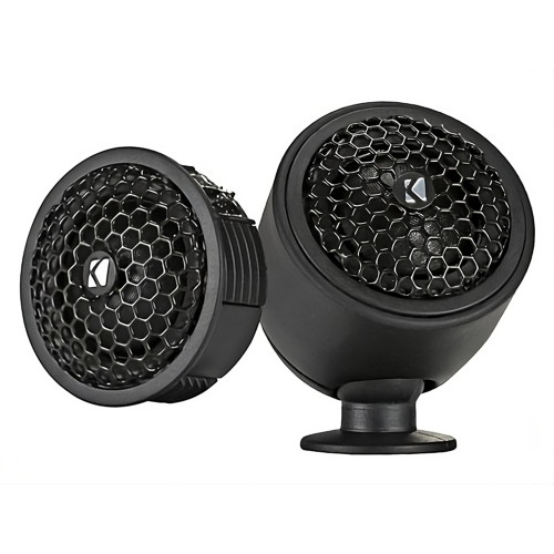 Kicker 51KST2504 - KST250 1-Inch tweeters w/x-overs and swivel mounts ...