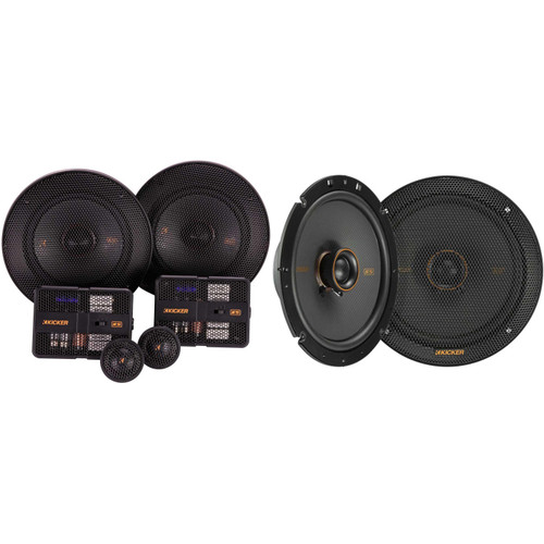 Kicker 51KSS504 KS-Series 5.25" Component system with 1" tweeters w ...