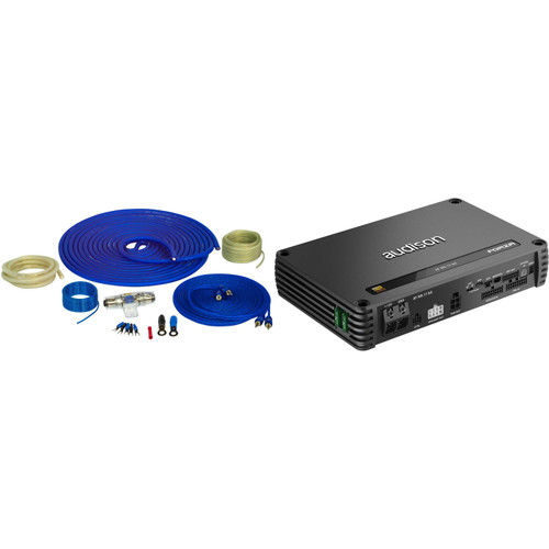 Audison AF-M5.11-bit 1200W 5-Channel Amplifier With DSP and Amp Wiring ...