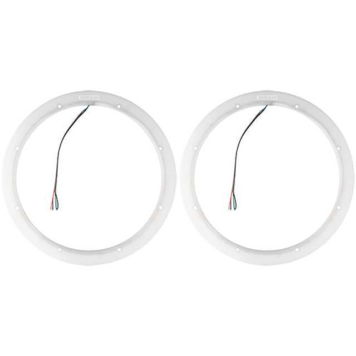 Kicker (2) 47KLSR8 8" Weather Proof Led Lighted Speaker Ring, Only Fits ...