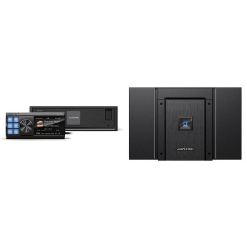 Alpine Status HDS-990 Hi-Res Digital Media Player with HDA-V90 5 ...