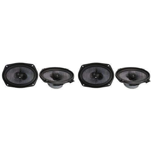 ATG Transcend Series Speaker Upgrade Compatible with Select Chrysler (2) Pair 250W 6X9" Coaxials ...