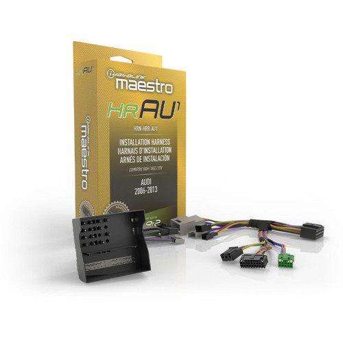iDatalink HRN-HRR-AU1 RR and RR2 compatible radio replacement harness ...