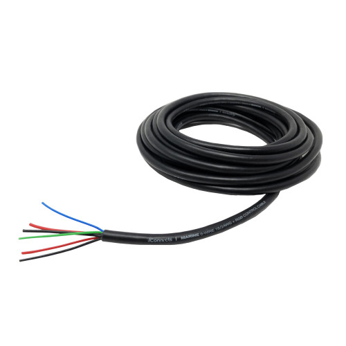 iConnects IC6WIREBK250 6 Conductor Speaker/RGB Combo Cable (250ft spool ...