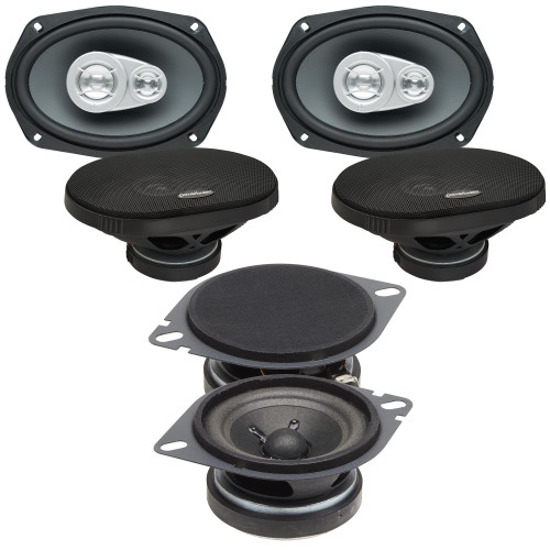 PowerBass OEM Direct Replacement Speakers Compatible with 07-10 ...