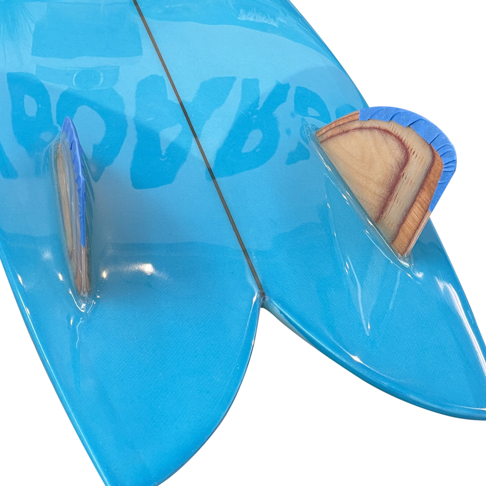 5'10" Josh Hall Surfboards "Gen 2 Keel" New Fish Surfboard w/ Glass-On ...