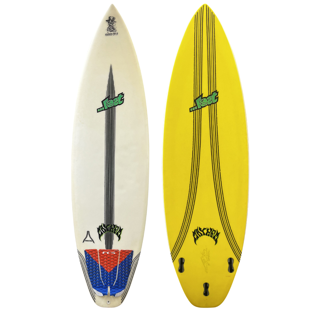 6'3" Lost Surfboards "Voodoo Child" in Carbon Wrap technology - Used ...