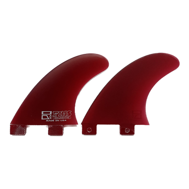 Fins Unlimited 4.0" FCS Side Bite Fins - Red