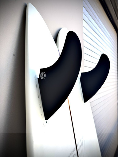 SB Series "Performance Twin" Fin Set - New Twin Fins - Matte Black