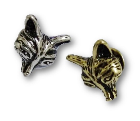 Vintage Fox Head Centre/Brooch Pin - roxijaccessories