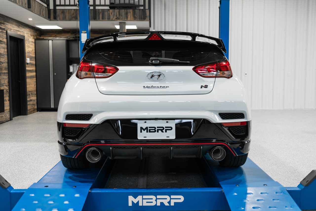 MBRP 2019+ Hyundai Veloster N 2.0L Turbo 3in Cat Back - T304 Stainless ...