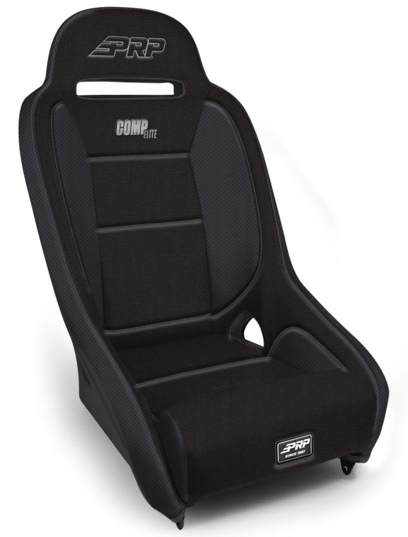 PRP Comp Elite Suspension Seat - All Black/Black - A8301-50 - JCE Racing