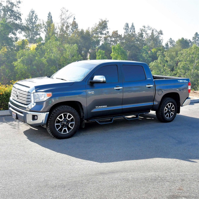 Westin 07-21 Toyota Tundra CrewMax Outlaw Drop Nerf Step Bars - Black ...