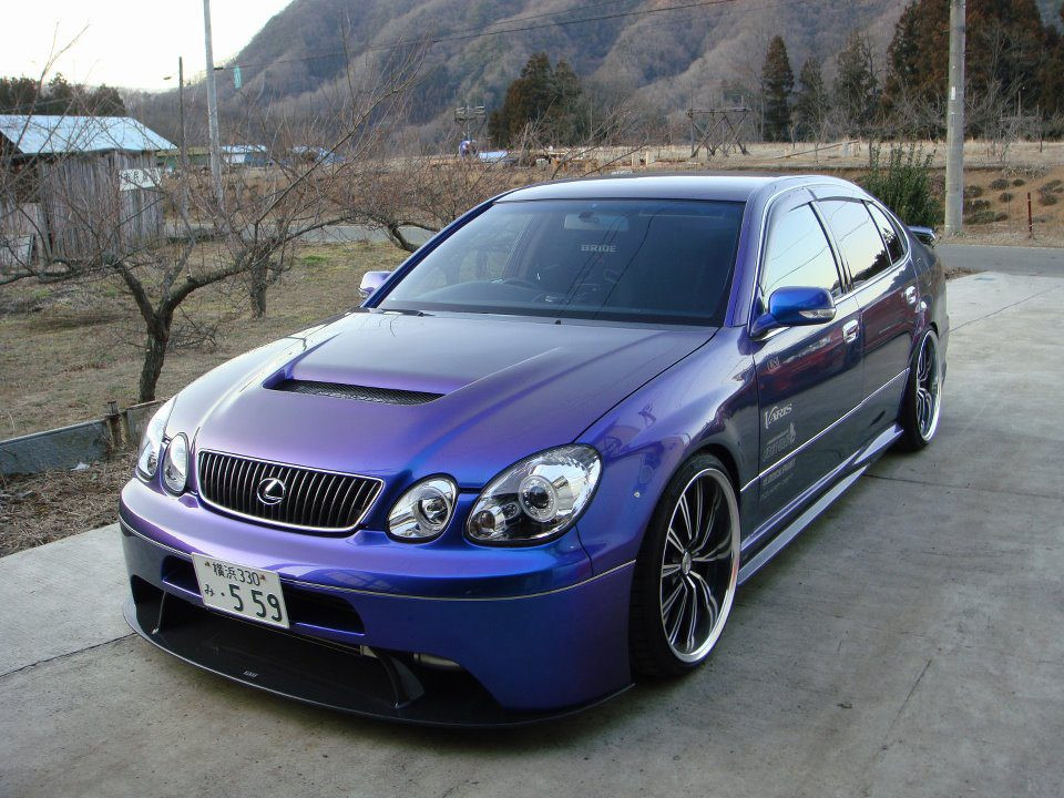 VARIS RIDOX FRP FRONT BUMPER AND UNDER LIP FOR 1997-2004 LEXUS GS300 ...