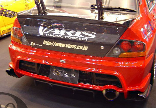 VARIS VARIS ’06 SUPER TAIKYU CARBON REAR VORTEX GENERATORS FOR 2001-05 ...