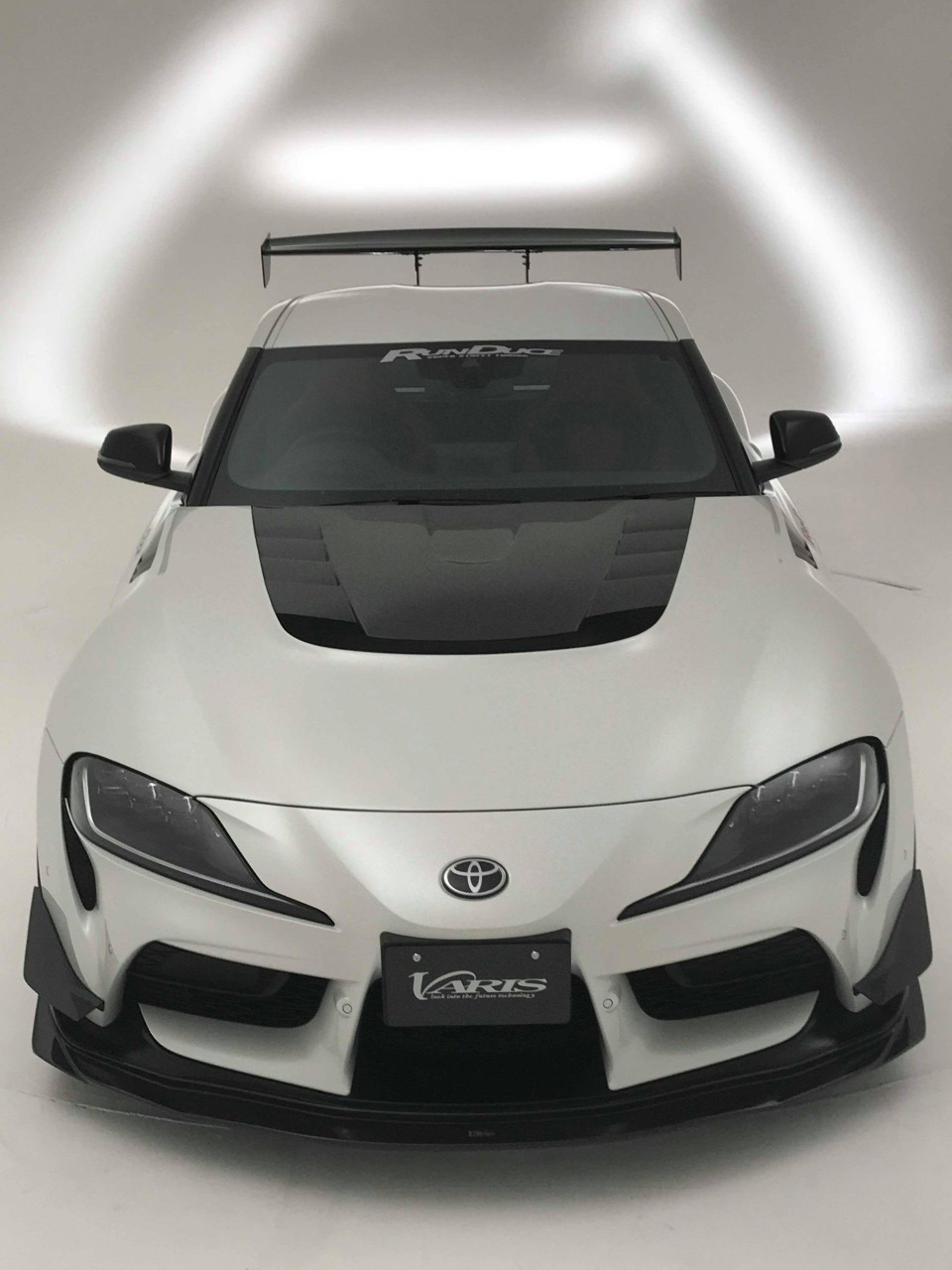 VARIS ARISING-I CARBON FRONT SPOILER FOR 2019-20 TOYOTA SUPRA GR [A90 ...