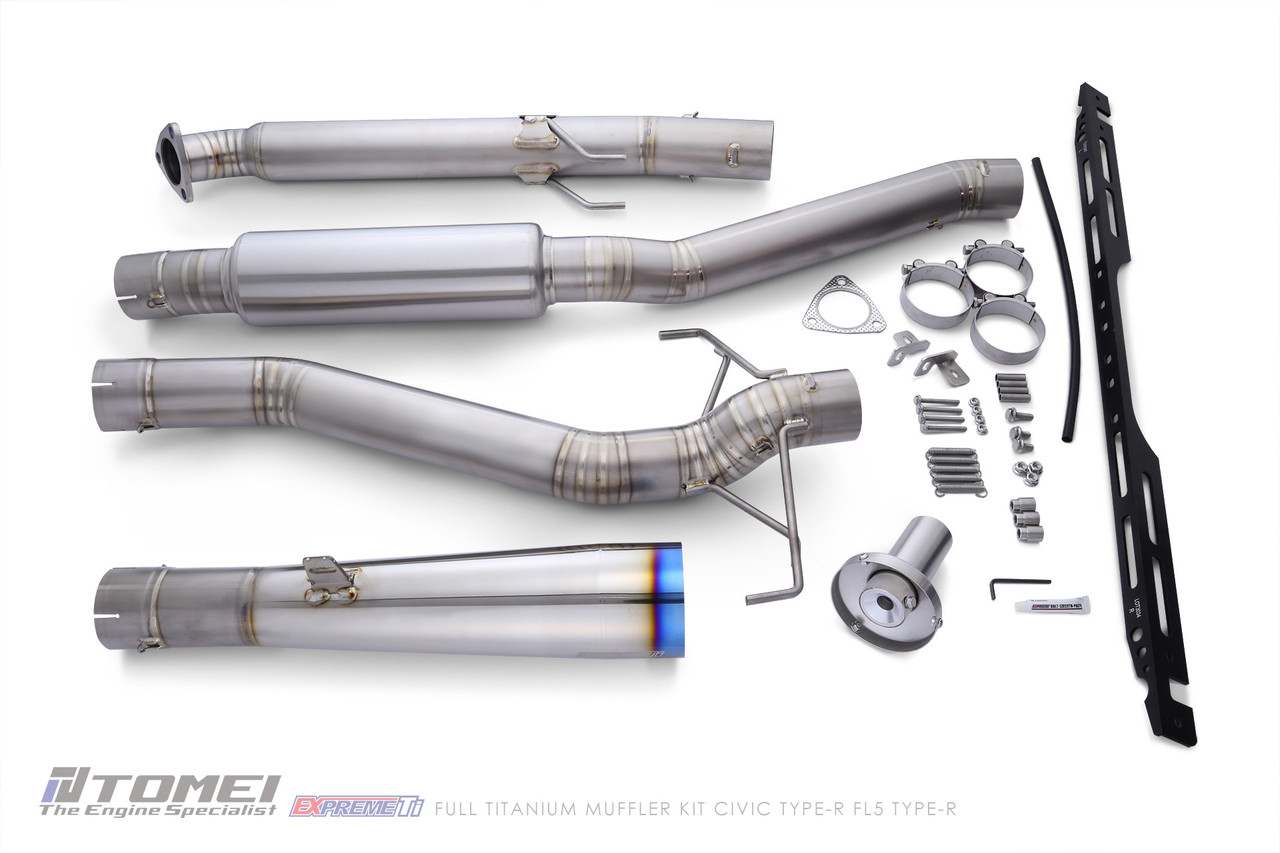 TOMEI FULL TITANIUM MUFFLER KIT EXPREME TI CIVIC TYPE-R FL5 TYPE-R