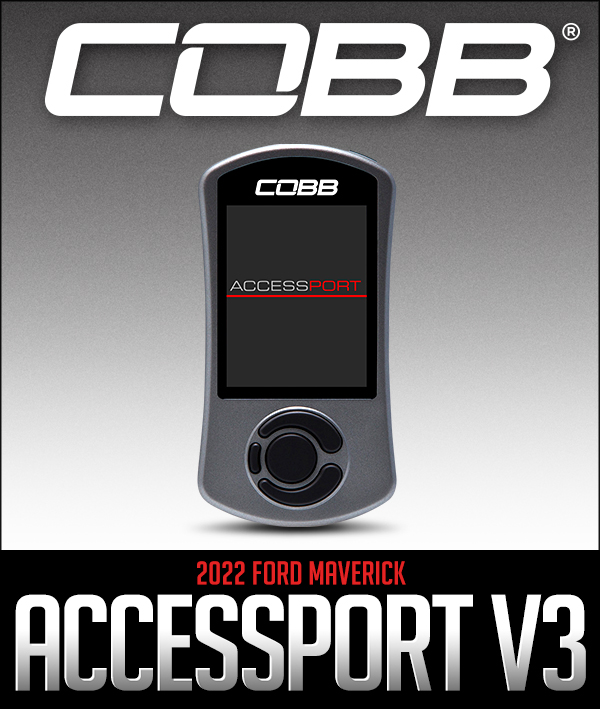 COBB TUNING ACCESSPORT V3: 2022 FORD MAVERICK & BRONCO SPORT BADLANDS ...