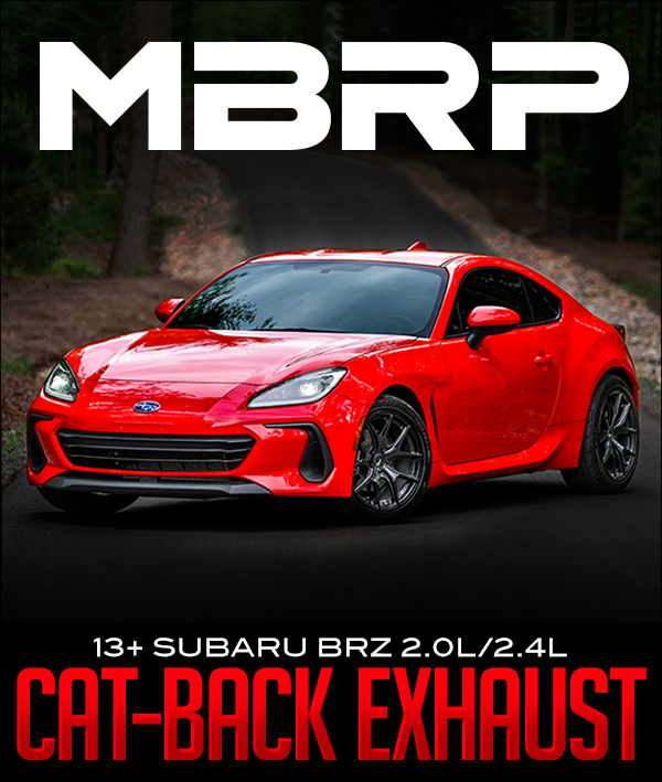 MBRP ARMOR PRO SERIES CAT-BACK: 2013+ SUBARU BRZ/ FRS 2.0L/ 2.4L TOYOTA ...