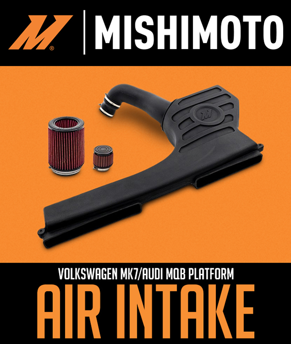 MISHIMOTO PERFORMANCE AIR INTAKE: VOLKSWAGEN MK7/AUDI MQB PLATFORM ...